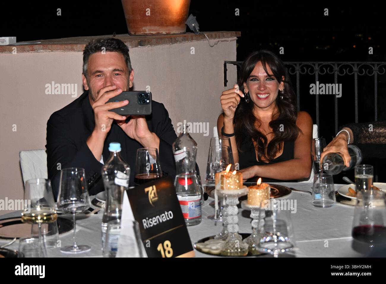 Taormina, 71st Taormina Film Festival 2025 - Day 2, Happy birthday Dave ...