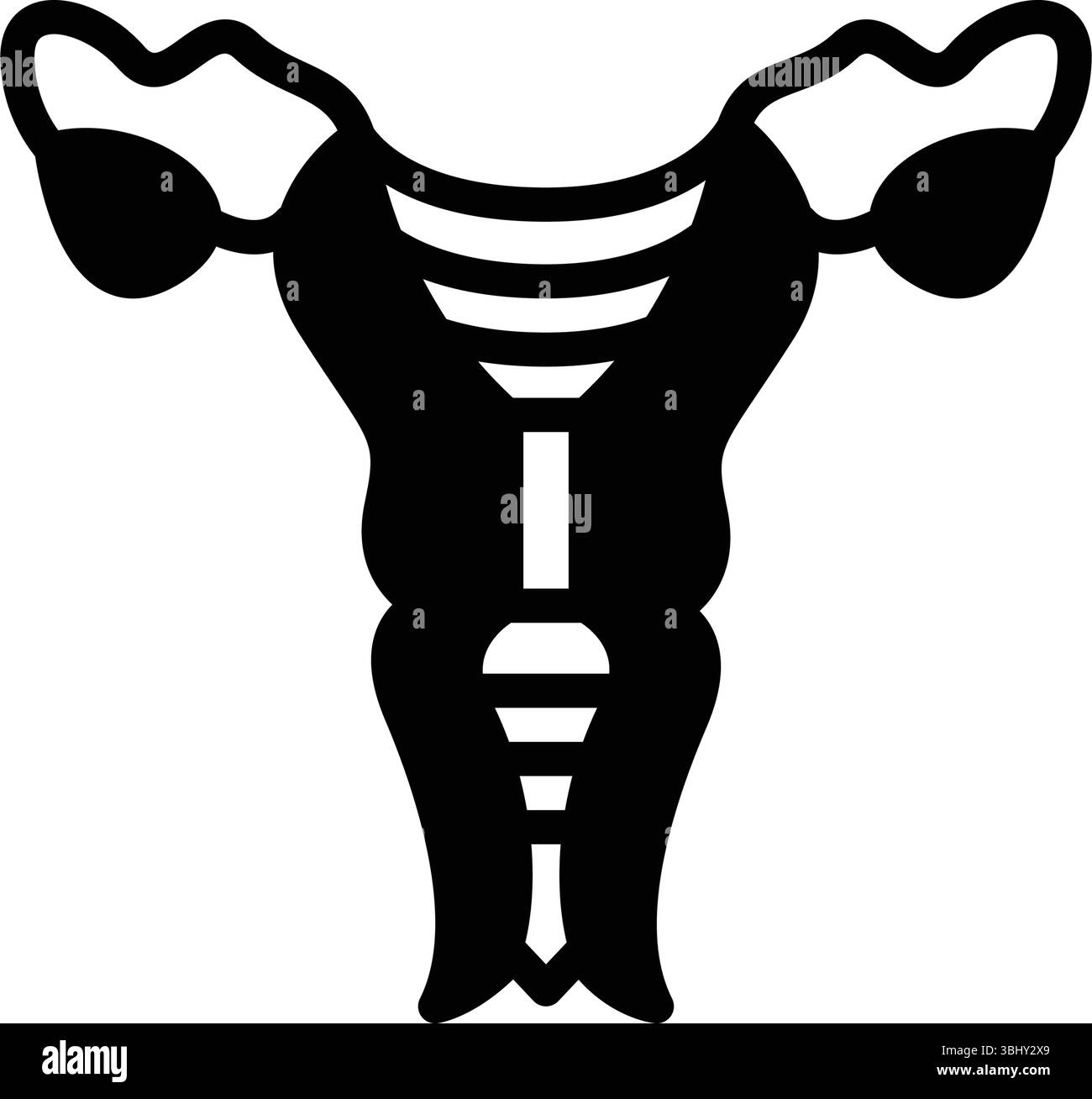 Icon for uterus, fetus Stock Vector Image & Art - Alamy