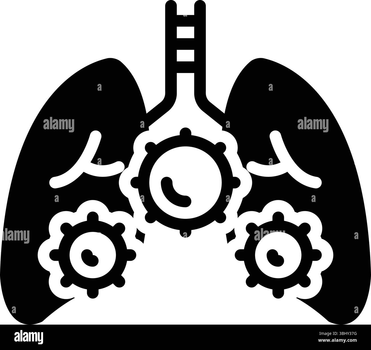Icon for tuberculosis, infection Stock Vector Image & Art - Alamy