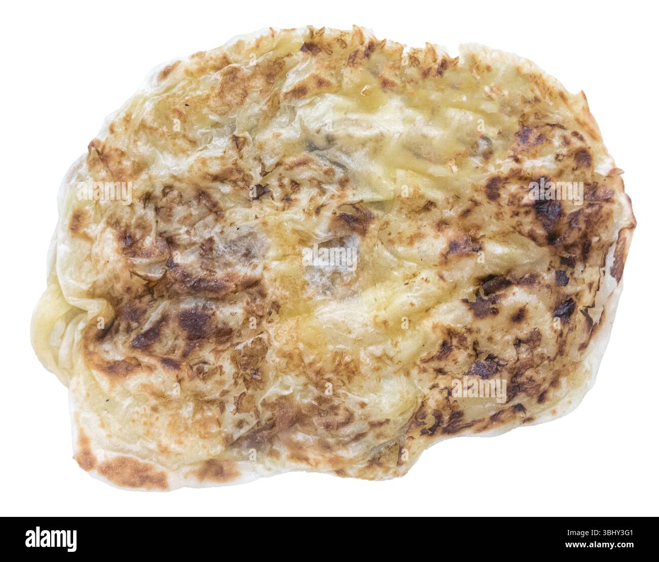 Roti canai isolated on white background Stock Photo - Alamy