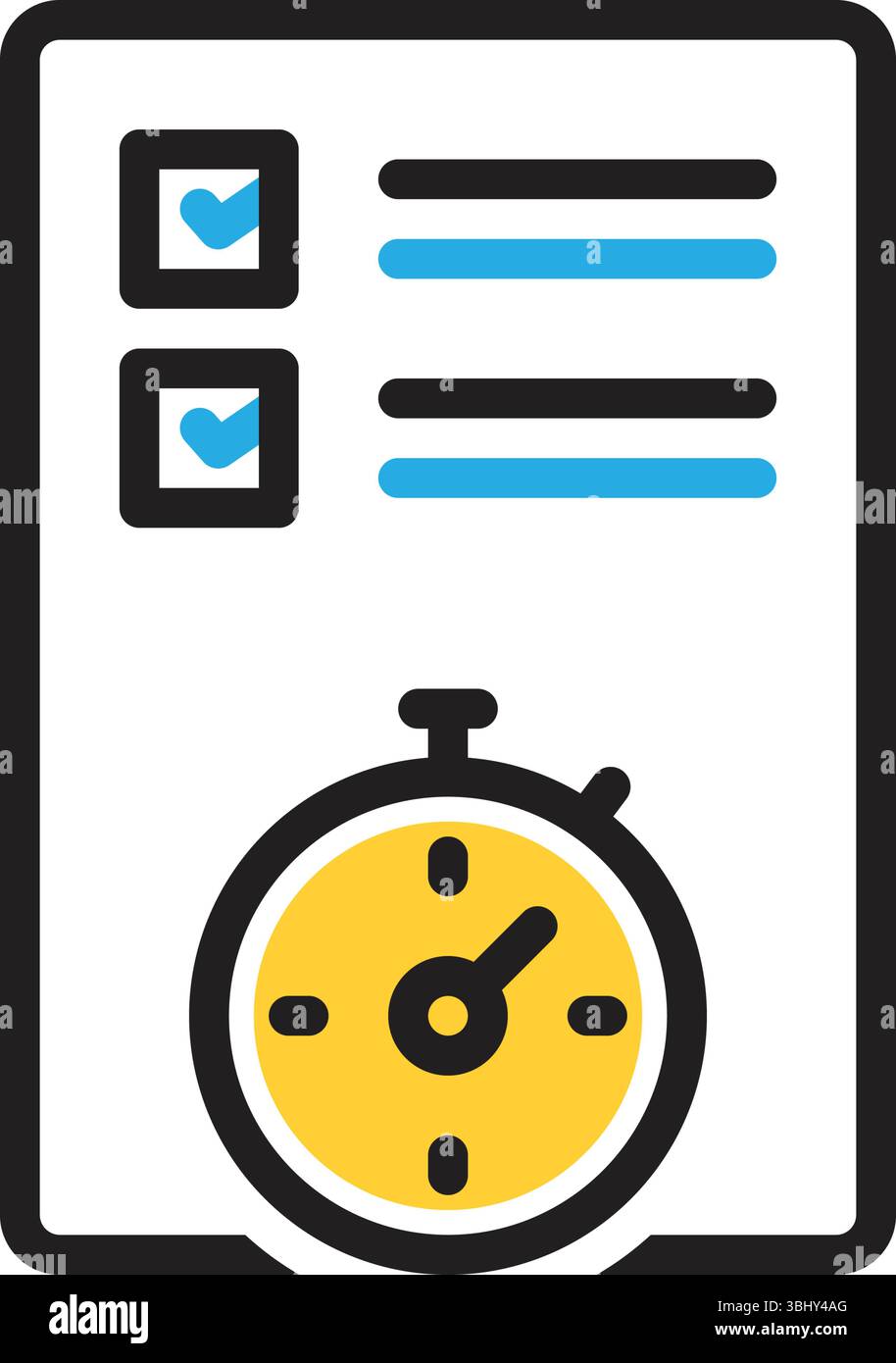 Organized scheduling Stock Vector Images - Alamy