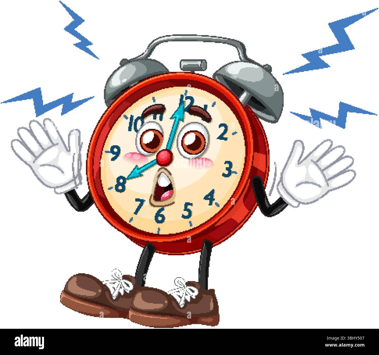 Animated alarm clock hi-res stock photography and images - Alamy