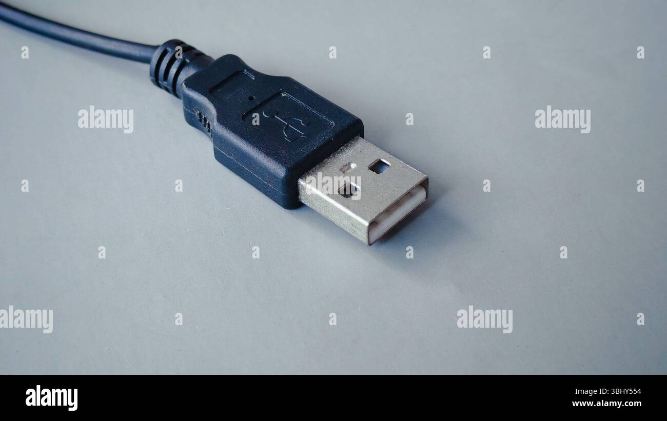Close-up of a USB Type-A Connector Stock Photo - Alamy
