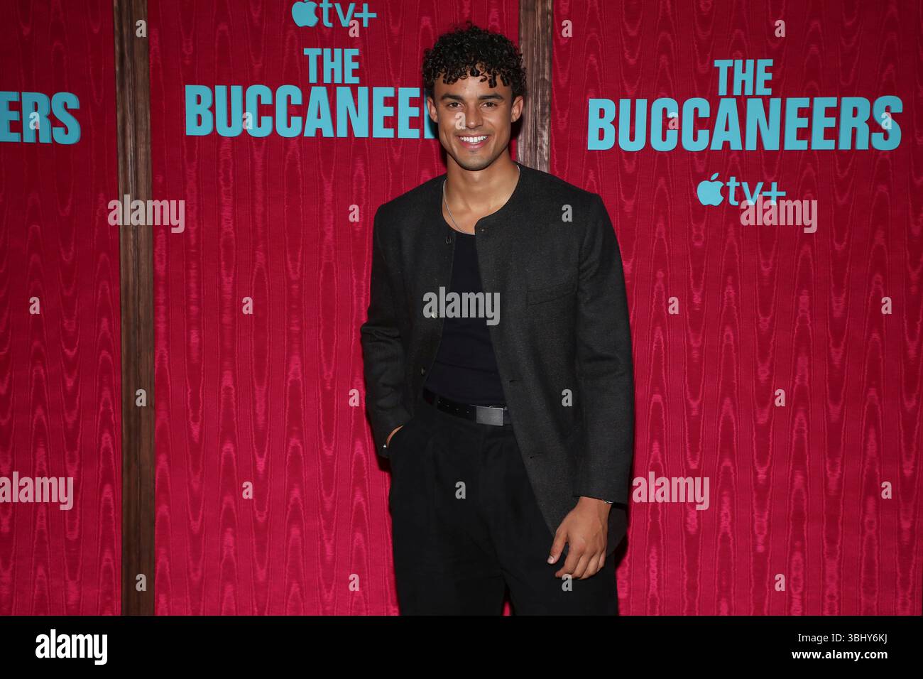 Actor Matthew Broome attends a photo call for "The Buccaneers" Season 2 ...