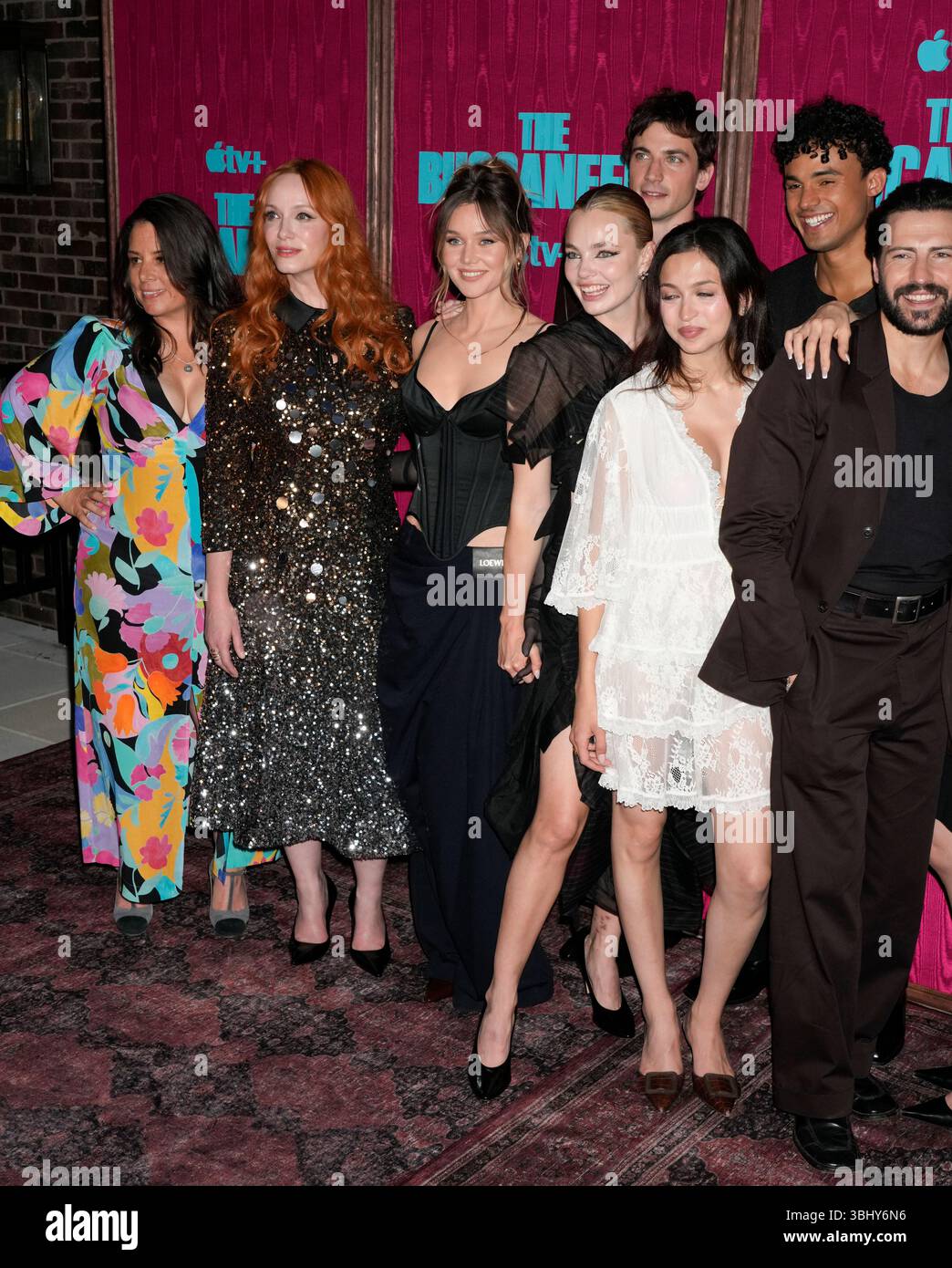 L-R: Beth Willis, Christina Hendricks, Guy Remmers, Imogen Waterhouse ...