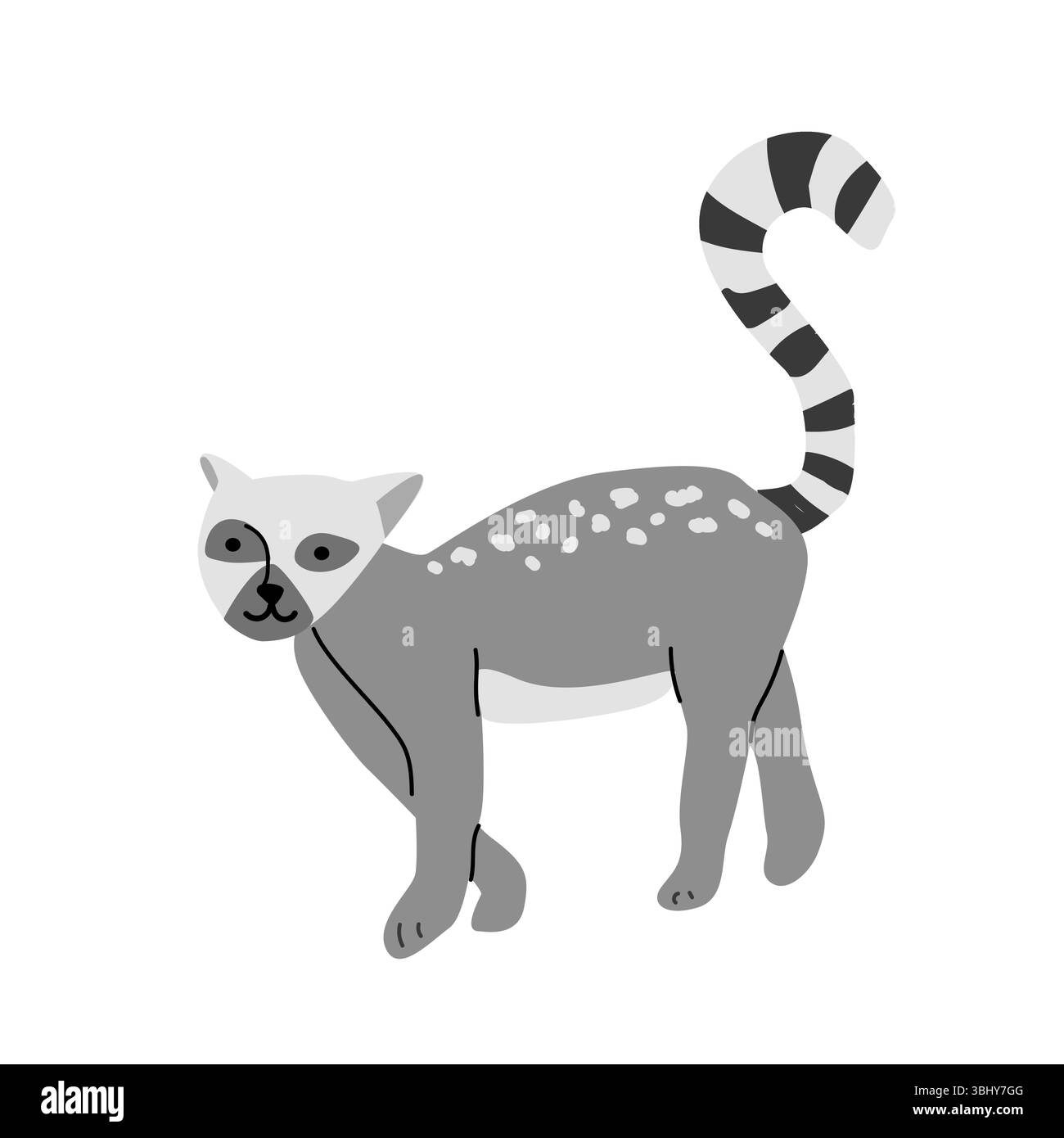 Lemur design Cut Out Stock Images & Pictures - Alamy
