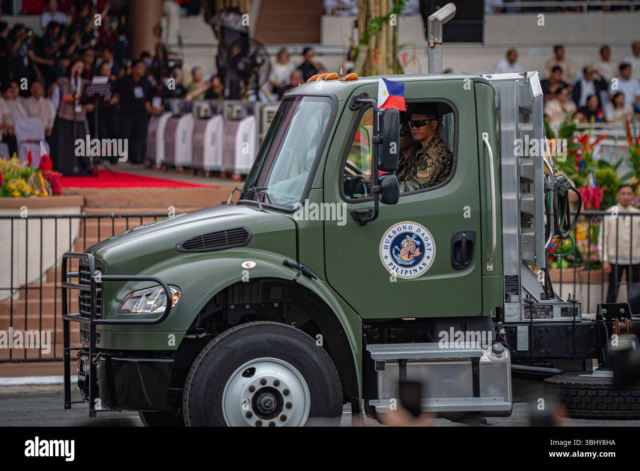 Manila, Manila, Philippines. 12th June, 2025. A military vehicle of the ...