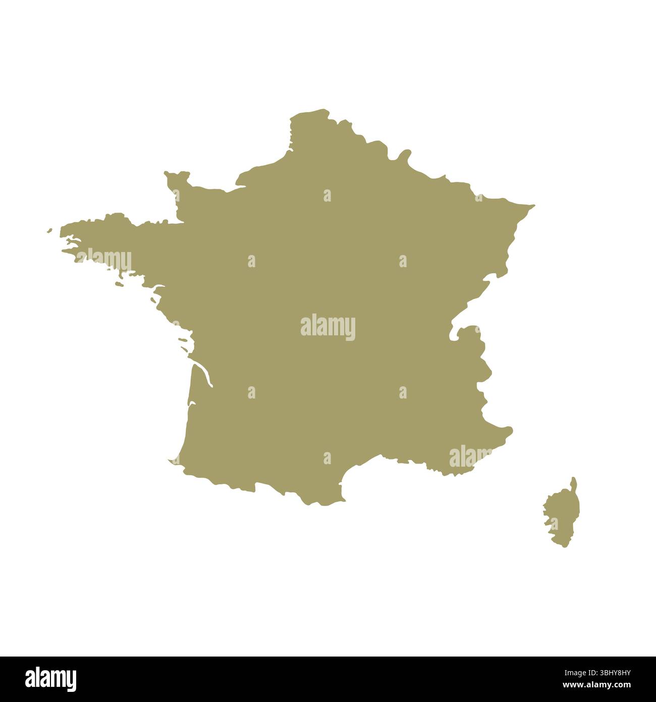 Map of France, sign silhouette. World Map Globe. Vector Illustration ...