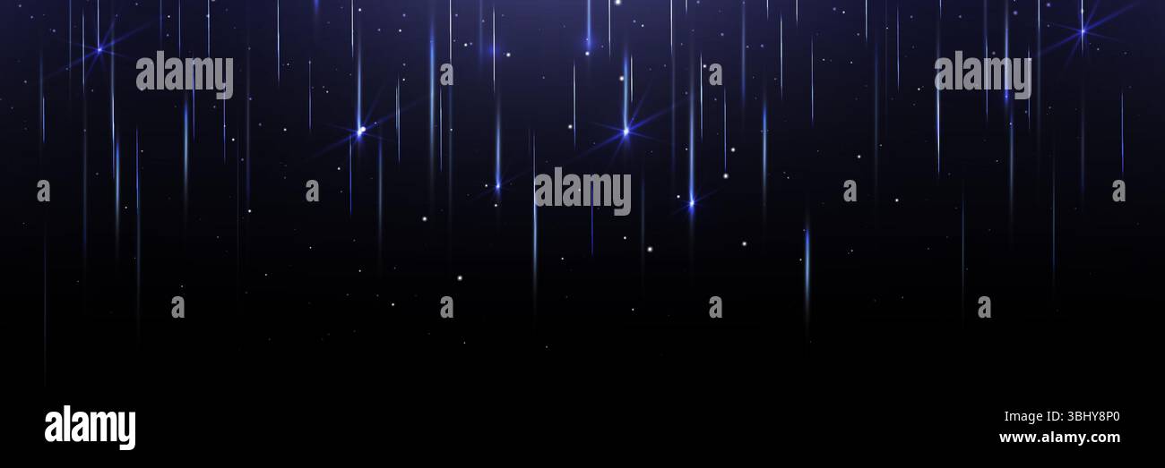 Shooting star streaks across Stock Vector Images - Alamy