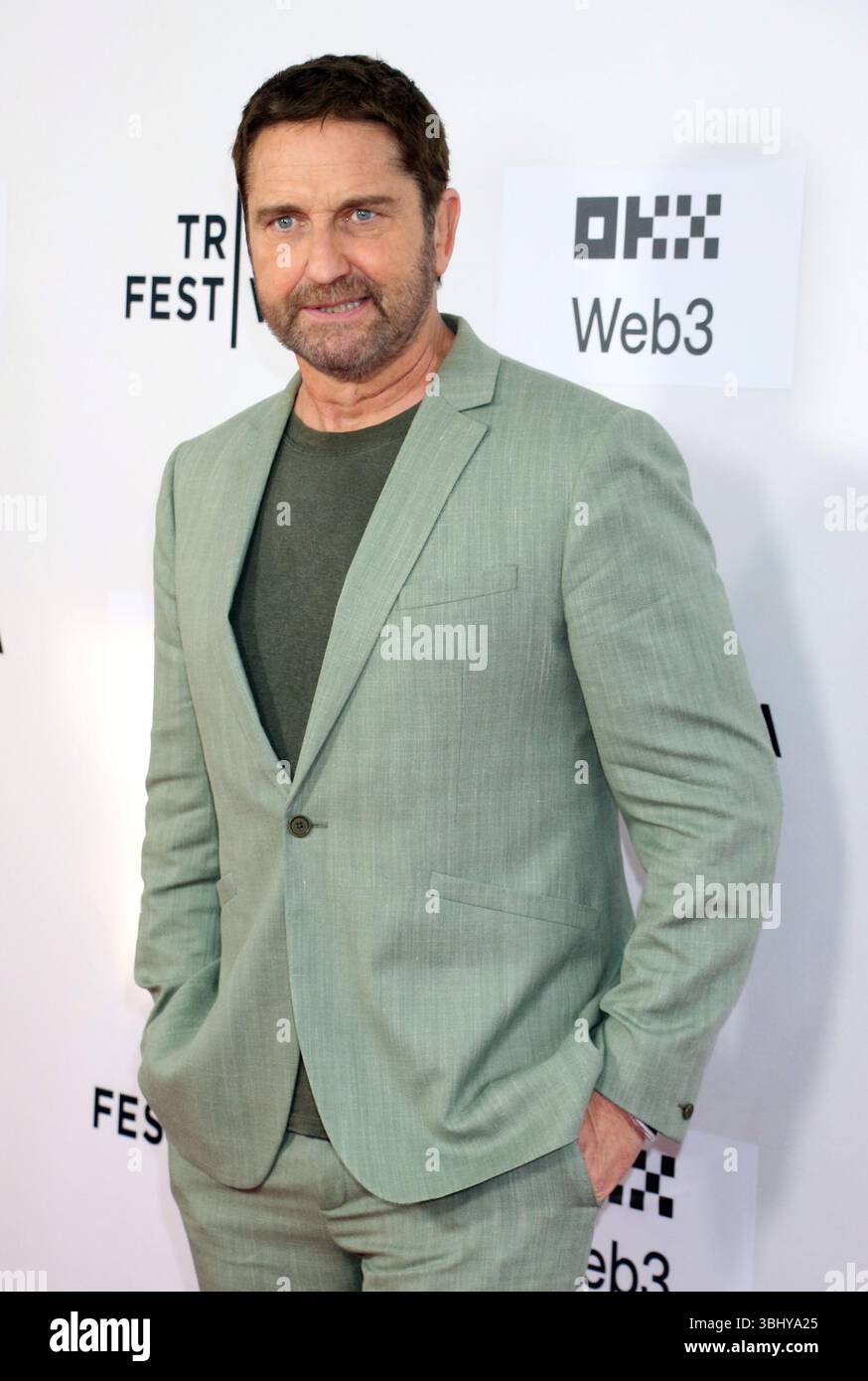 New York, New York, USA. 11th June, 2025. Gerard Butler attends the ...