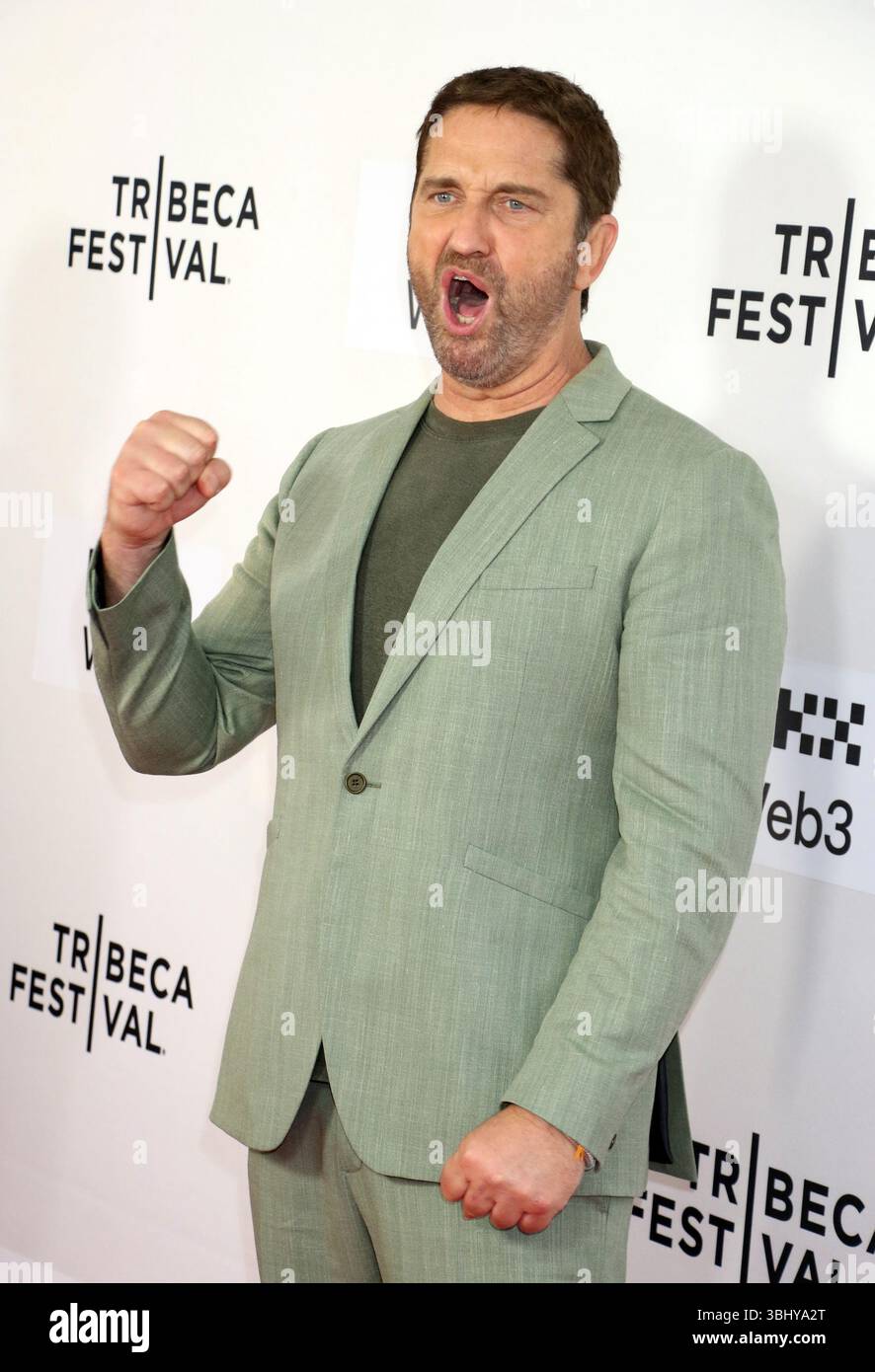 New York, New York, USA. 11th June, 2025. Gerard Butler attends the ...
