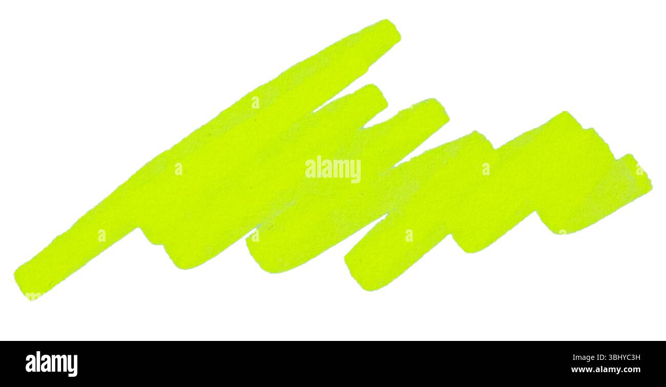 Neon green yellow paper Cut Out Stock Images & Pictures - Alamy