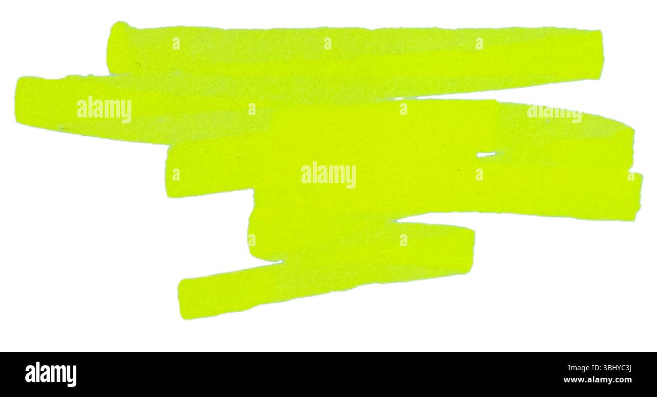 Highlighter stroke Cut Out Stock Images & Pictures - Alamy