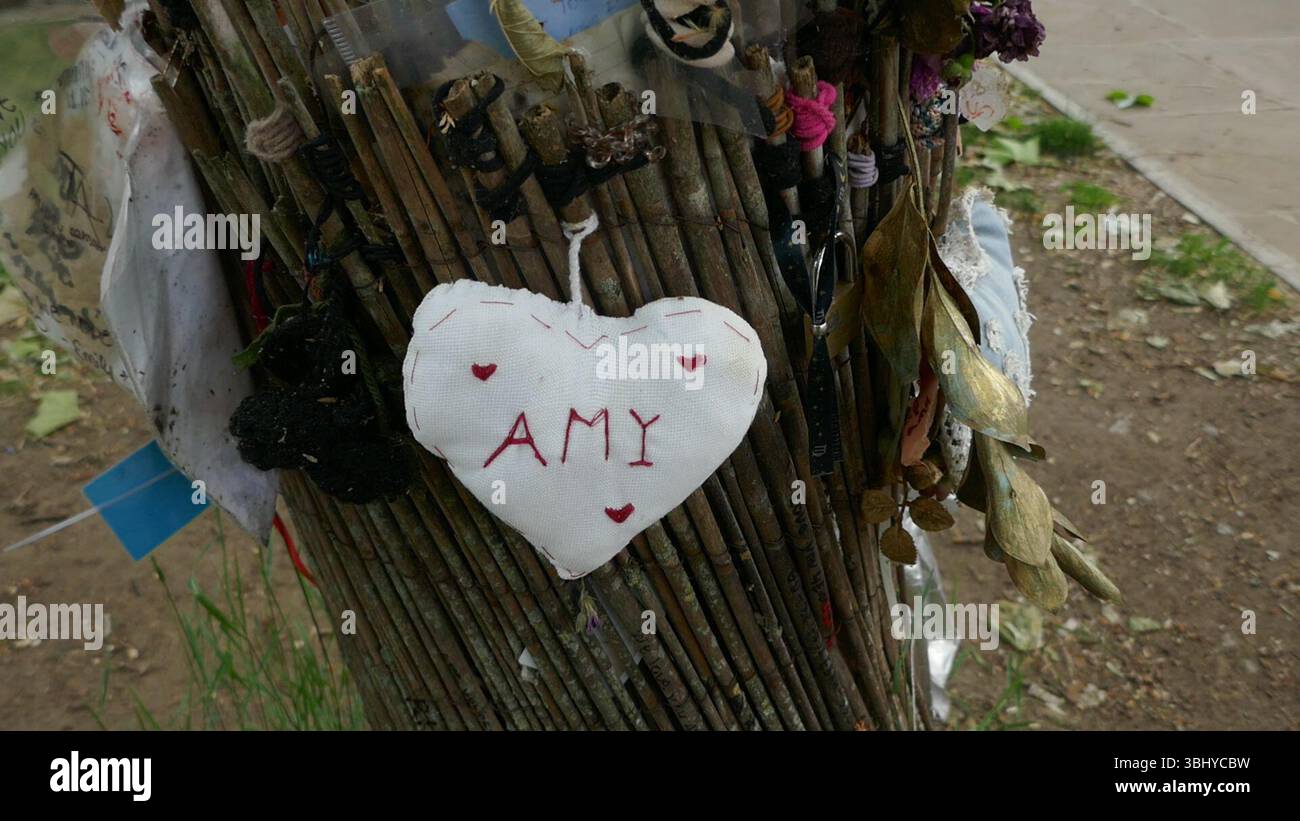 Camden Town, London, England 27th May 2025 Memorial across street of ...