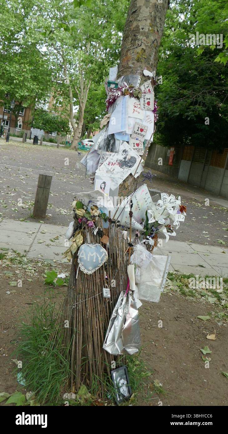 Camden Town, London, England 27th May 2025 Memorial across street of ...