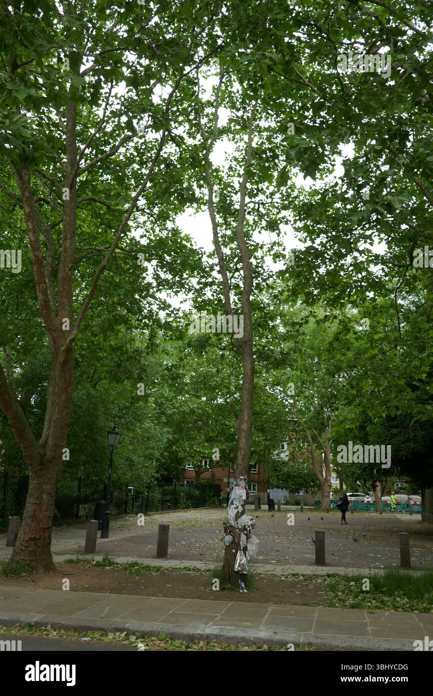 Camden Town, London, England 27th May 2025 Memorial across street of ...