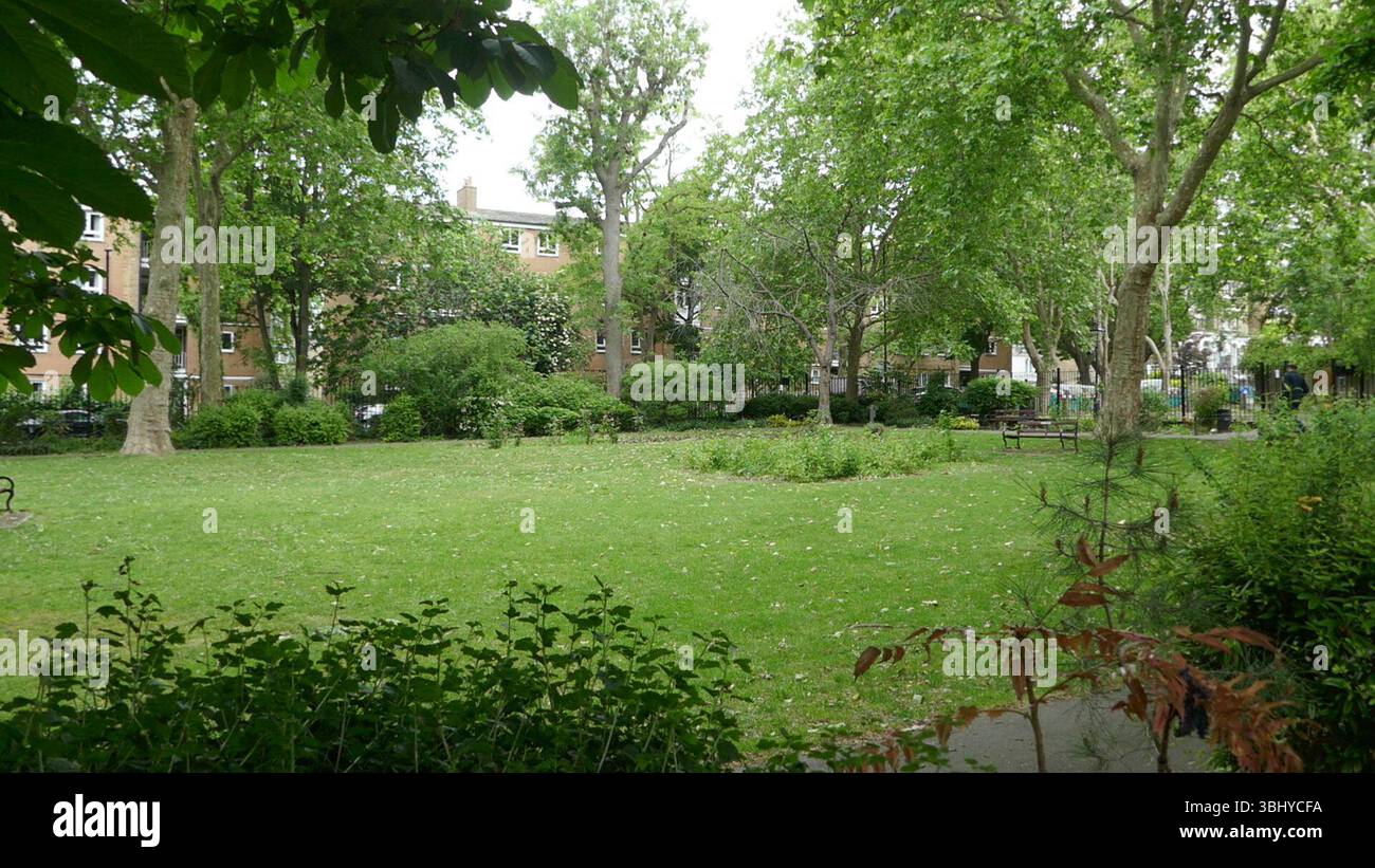 Camden Town, London, England 27th May 2025 Park at Memorial of Singer ...