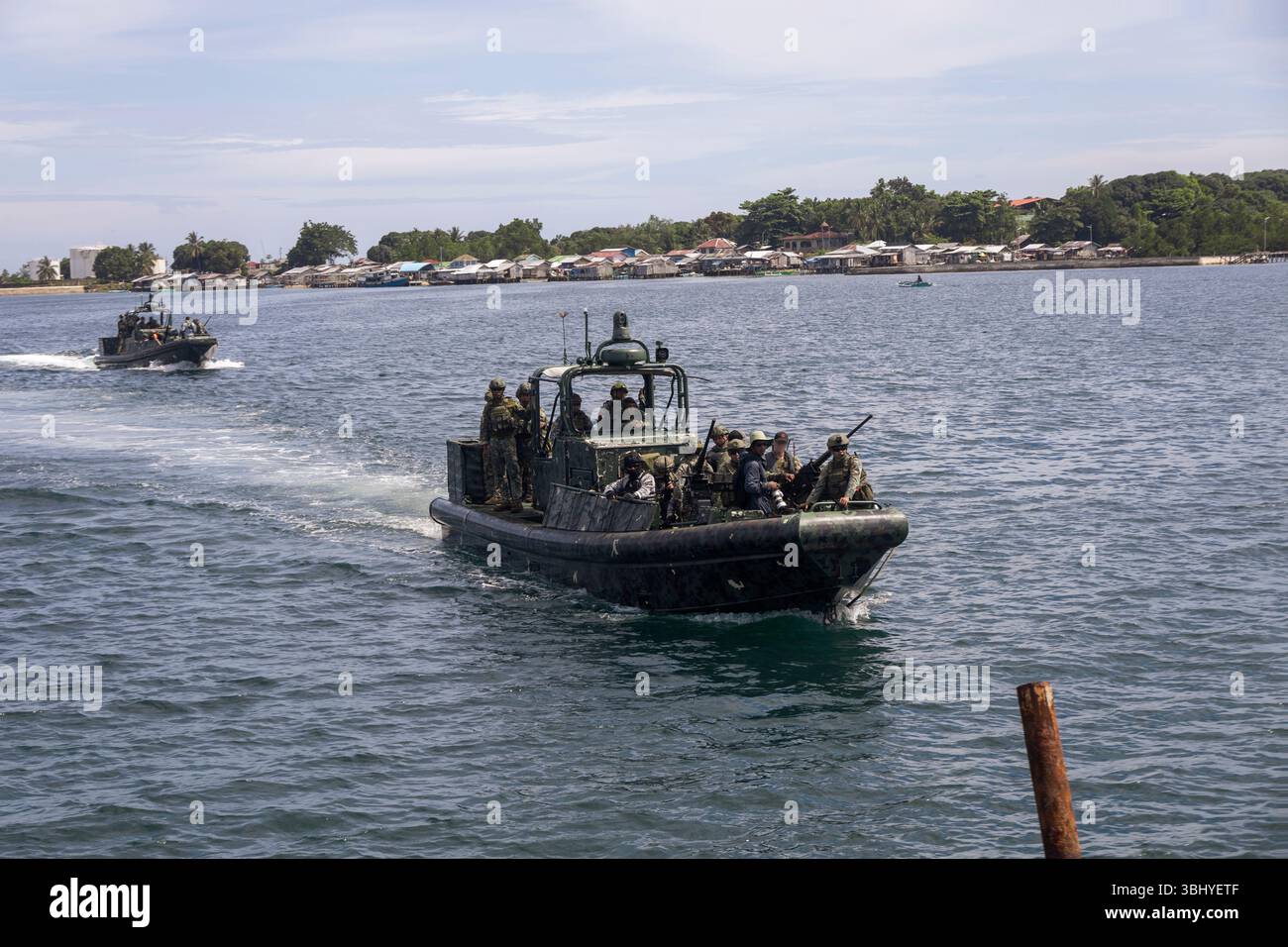 U.S. Marines with Special operations Task Force – Philippines alongside ...
