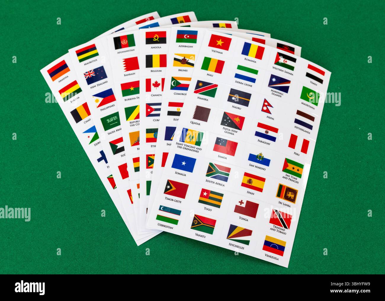 All national flags of the world. countries. Sticker flags of world ...