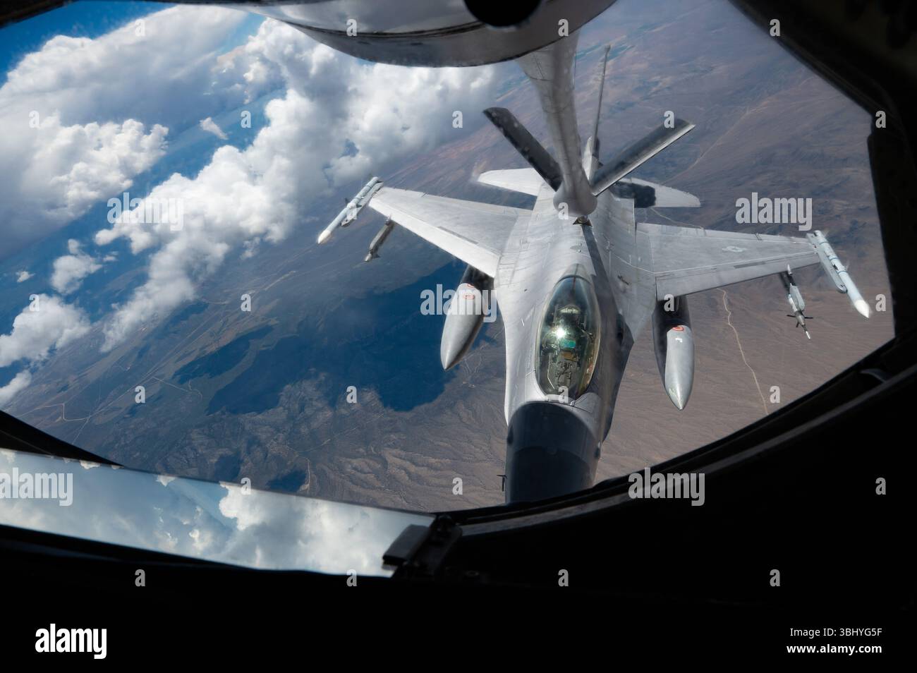 A U.S. Air Force F-16 Fighting Falcon assigned to the 16th Weapons ...