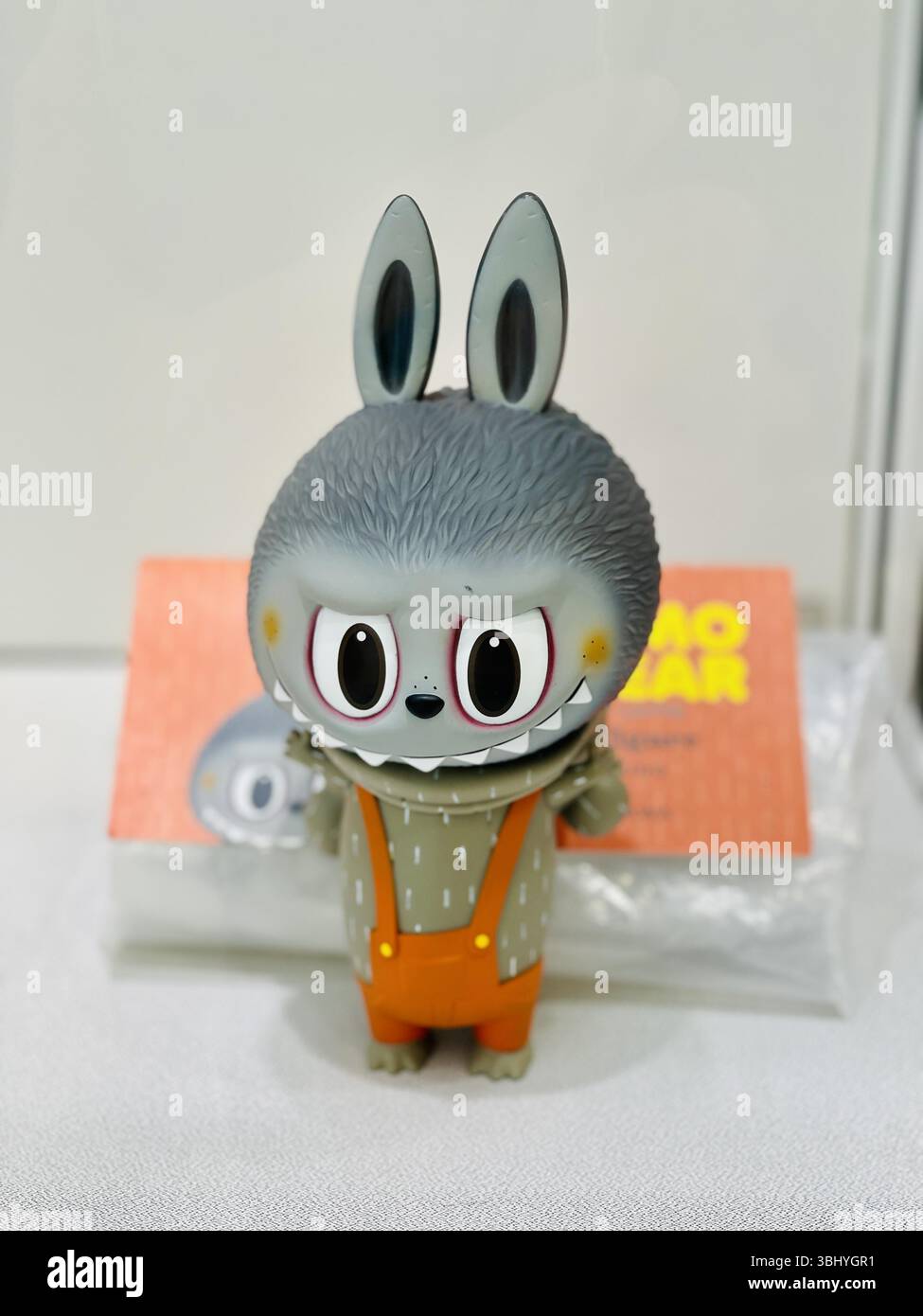 First generation collection level Labubu figures are exhibited in ...
