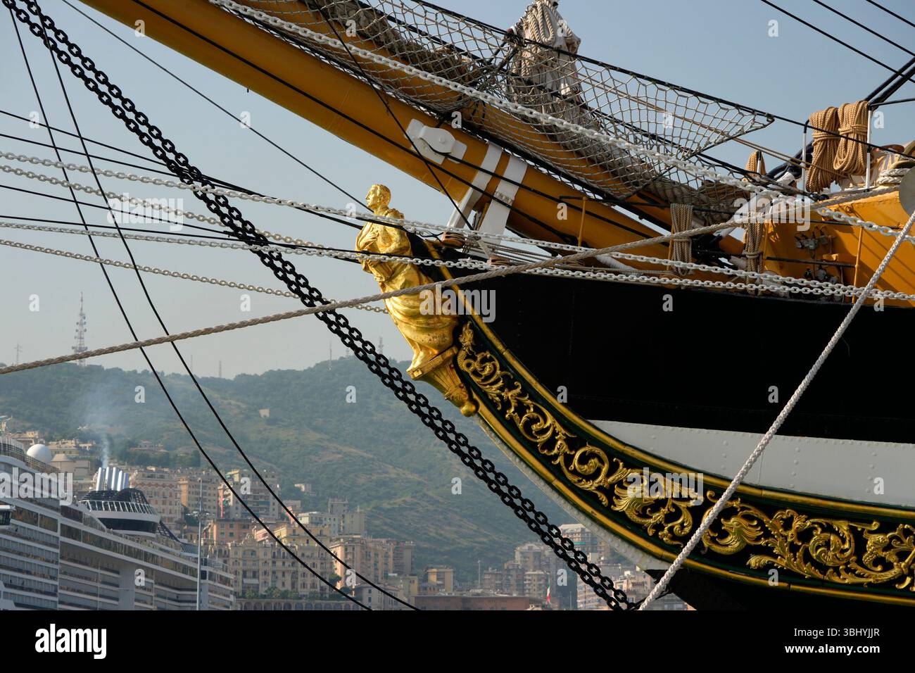 GENOA, ITALY - JUNE 11 2025 - After nearly two years at sea, the ...
