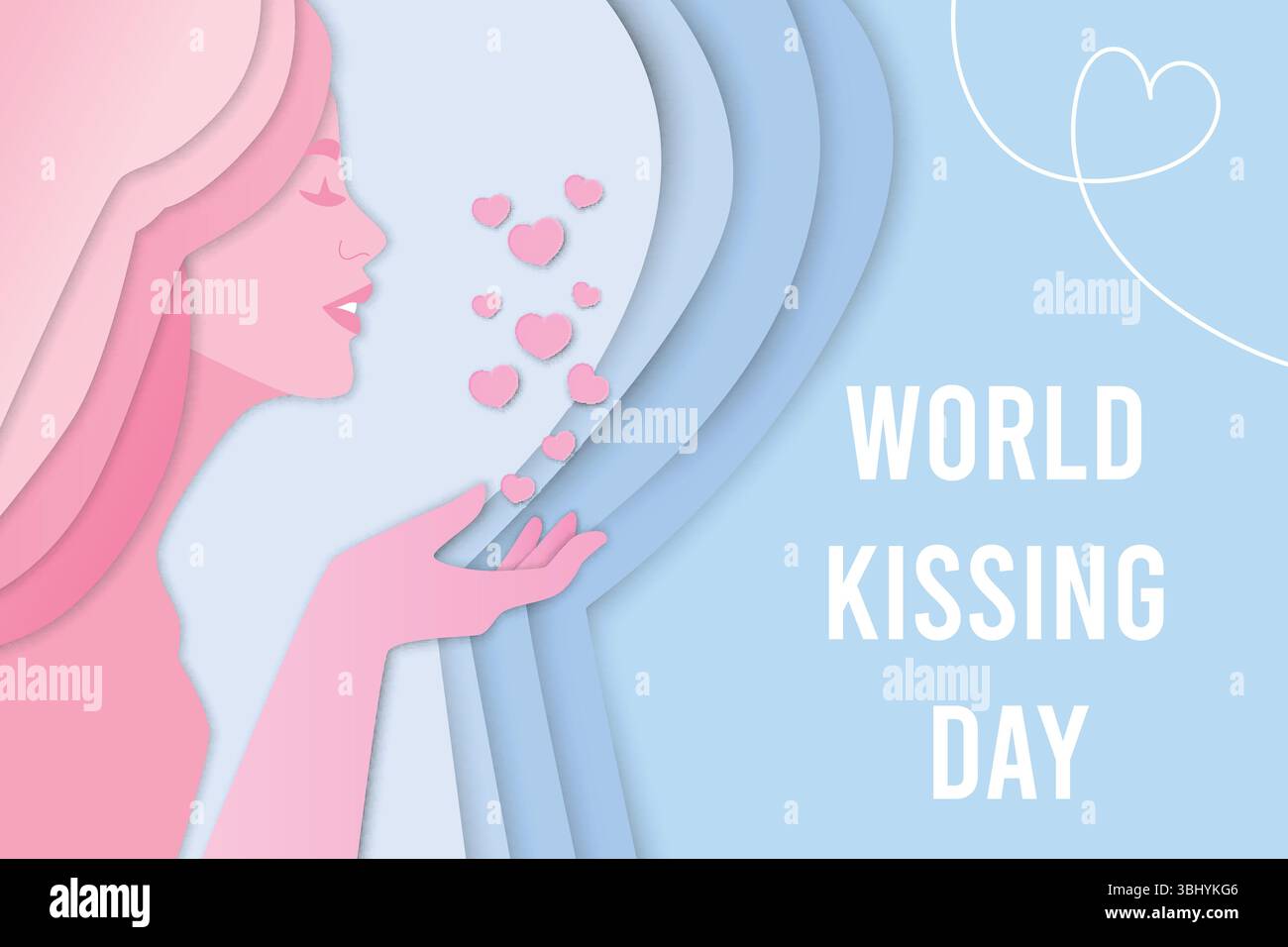 Creative hair colors Stock Vector Images - Alamy