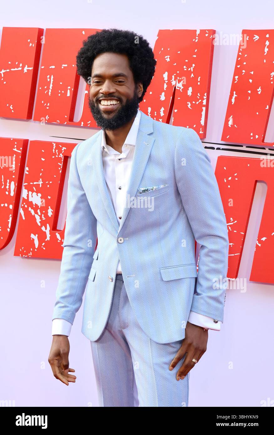 Milan Carter at Netflix's 'Fubar' Season 2 premiere held at the Tudum ...