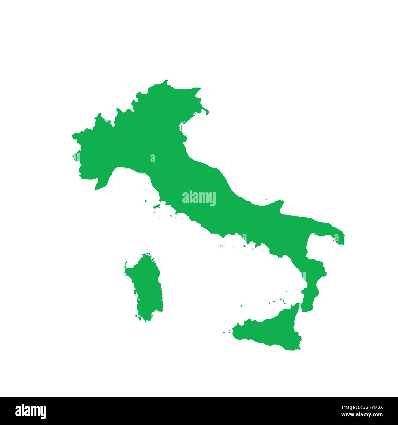 North italy administrative map hi-res stock photography and images - Alamy