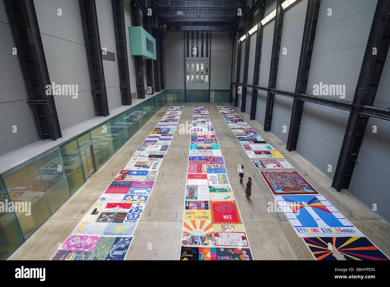 London, UK. 12 June 2025. Preview The UK AIDS Memorial Quilt at Tate ...