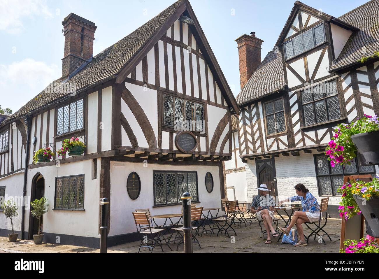 Oken Tea Rooms, Castle Street, Warwick, Warwickshire, England, UK. 16th ...