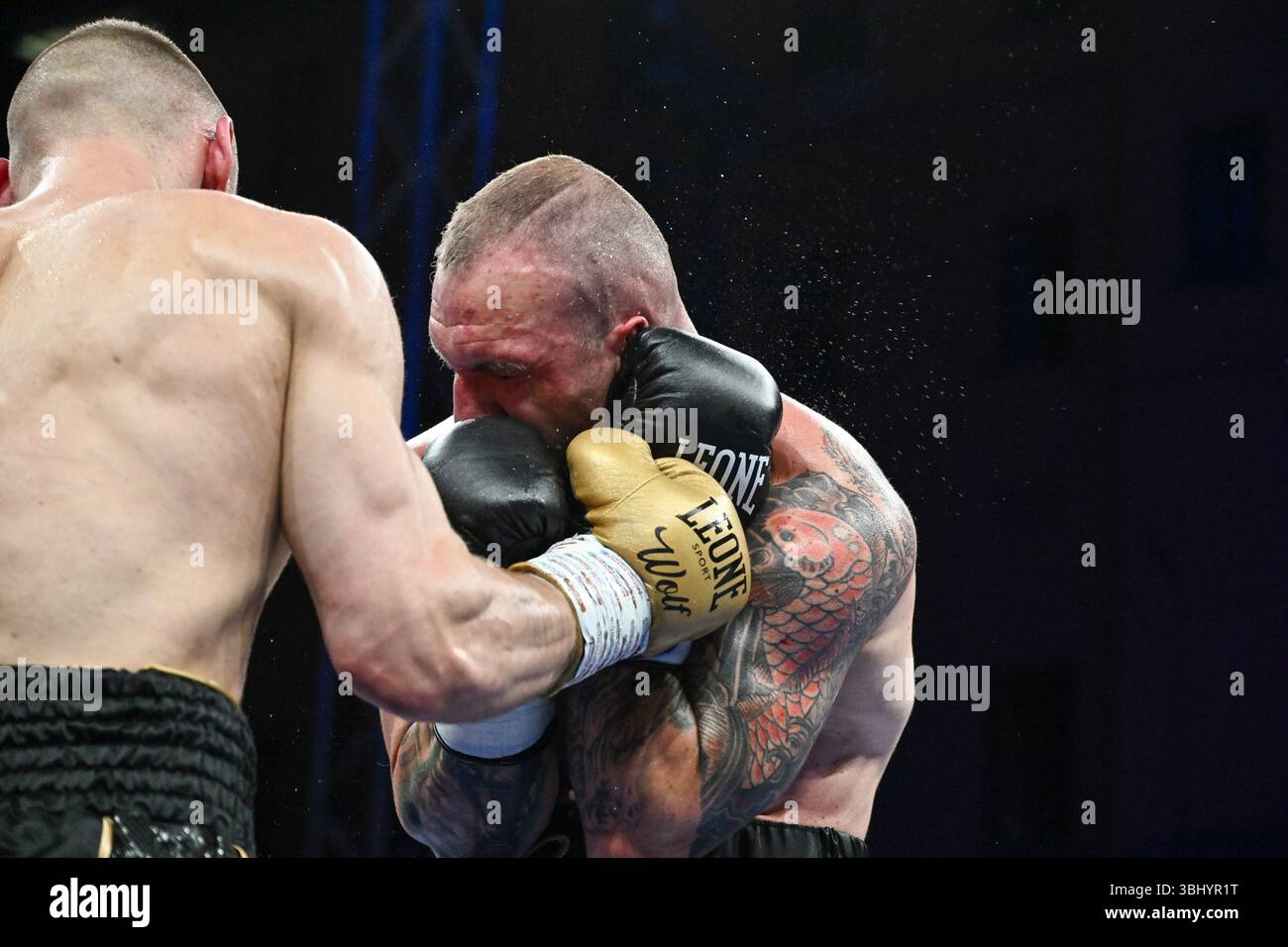 Fabio Turchi during Leone Boxing Night - WBO Global Cruiserweight - Fabio Turchi vs Milans ...