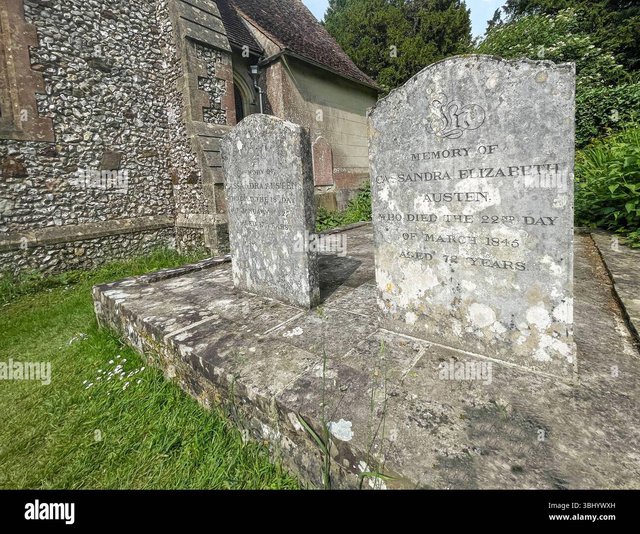 Jane Austen’s mother and sister—both named Cassandra—are buried in the ...