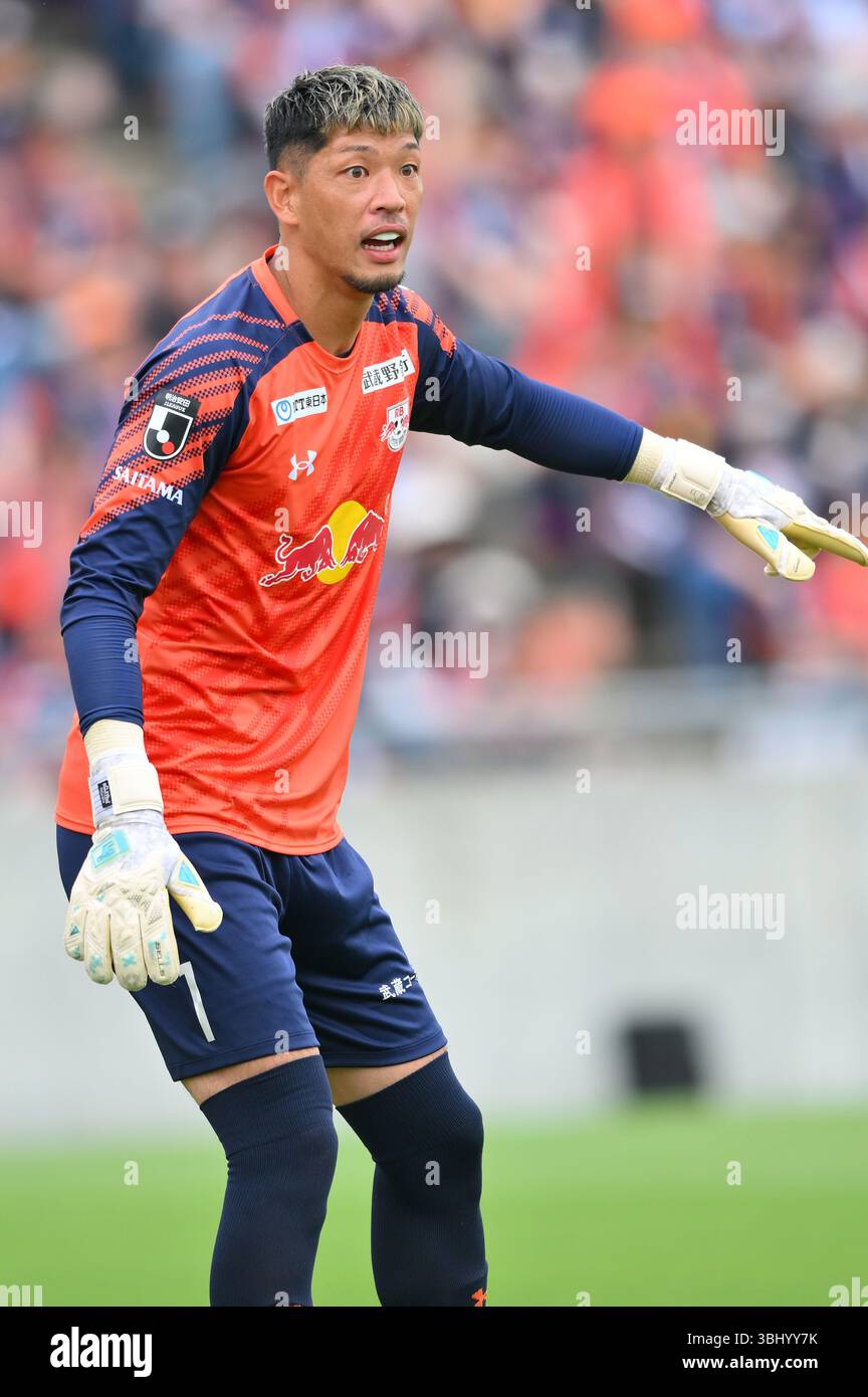 Saitama, Japan. 8th June, 2025. RB Omiya Ardija's Takashi Kasahara during the 2025 J2 League ...