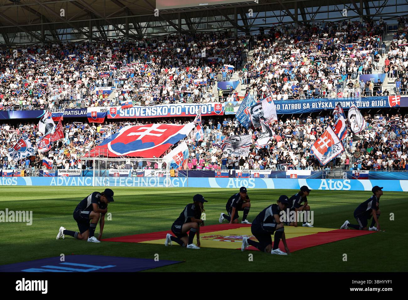 Supporters (Slovakia U21) during the UEFA Under 21 Slovakia 2025 match between Slovakia U21 2-3 ...