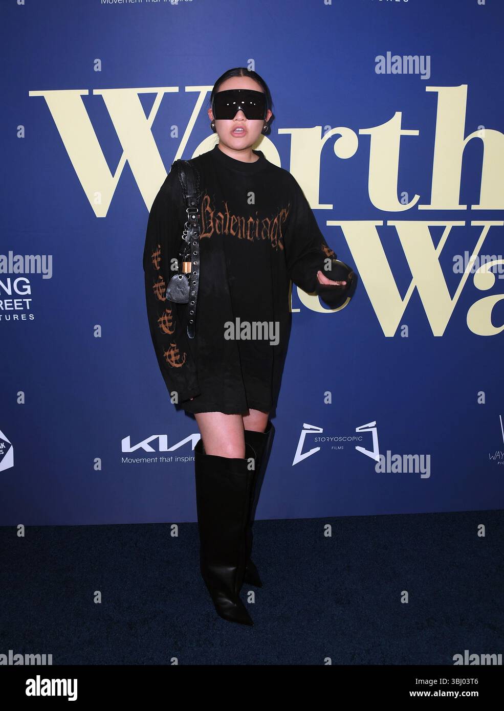 Influencer, Jaime Xie attends the Los Angeles premiere of "Worth The ...