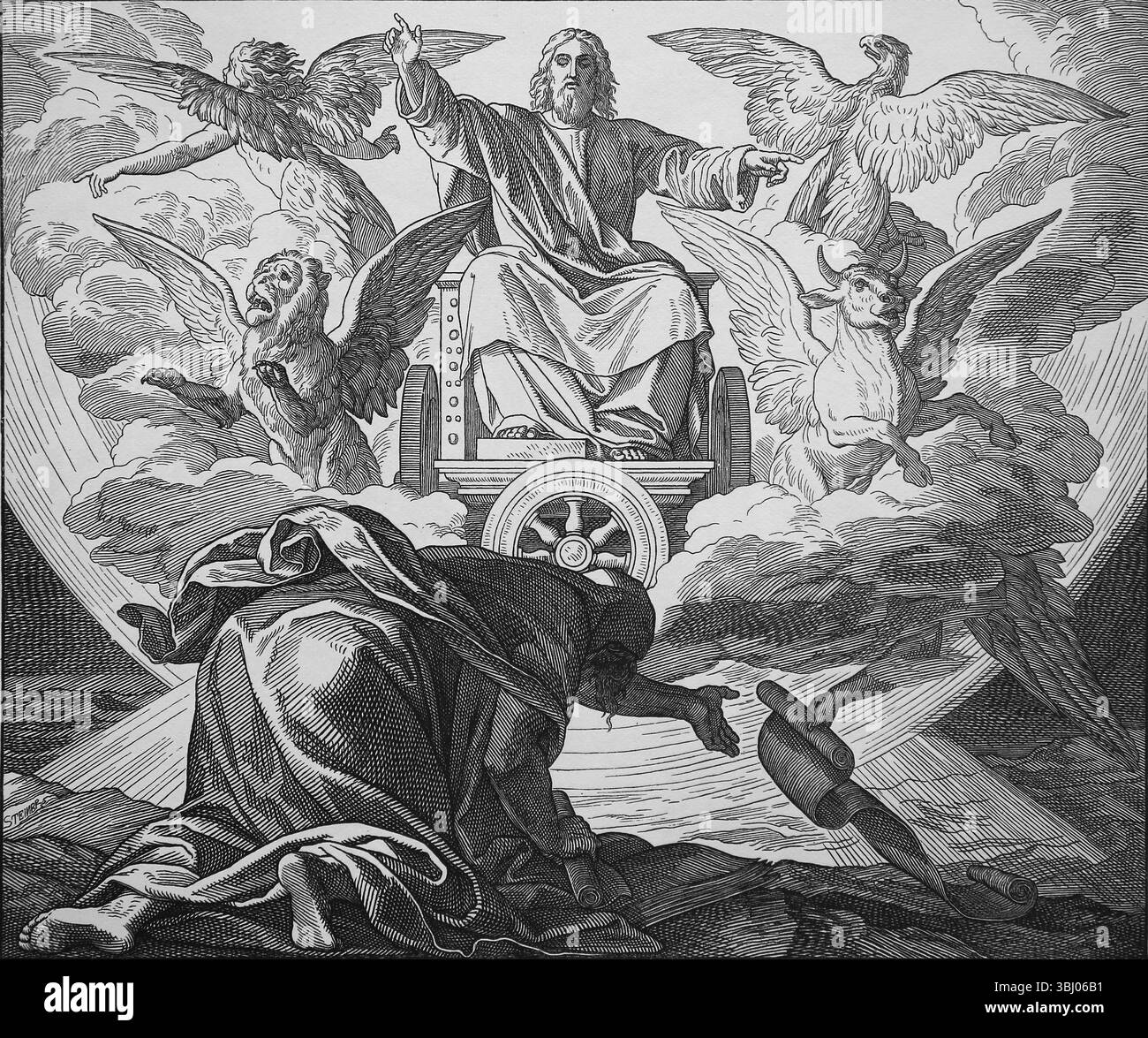 Old Testament. Illustration by J. Schnorr von Carolsfeld. "The Picture ...