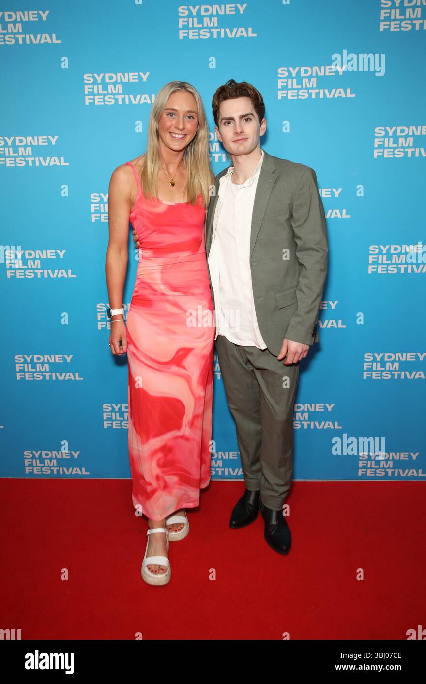 Sydney, Australia. 12th June 2025. Emily Tinker and Maximilian Johnson ...