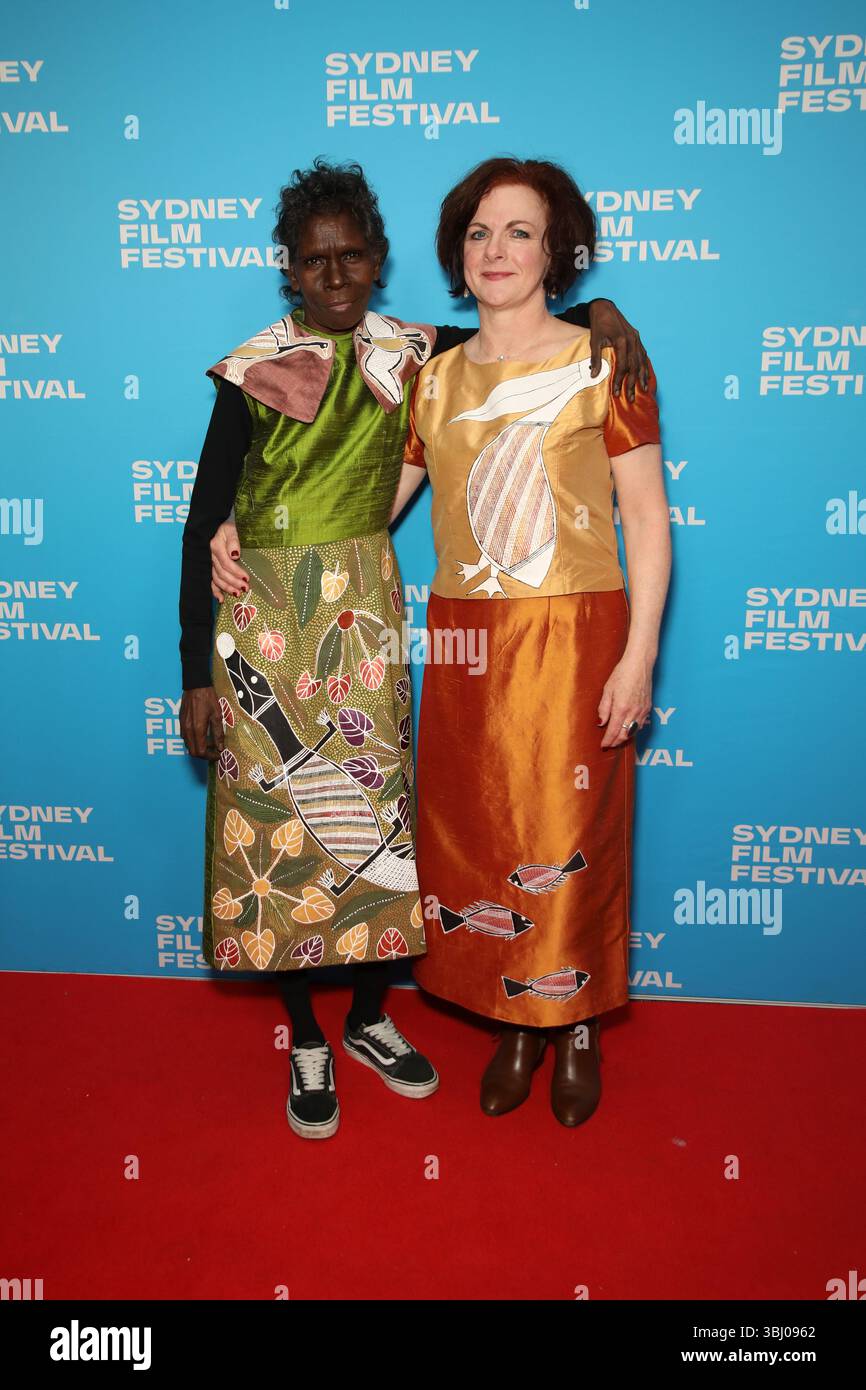Sydney, Australia. 12th June 2025. L-R: Executive producer and eldest ...