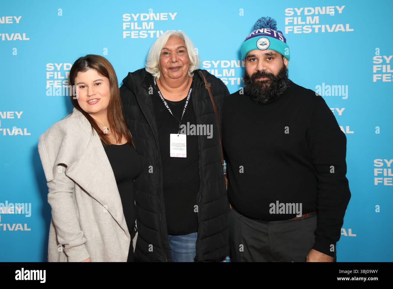 Sydney, Australia. 12th June 2025. L-R: tbc, Director Trisha Morton ...