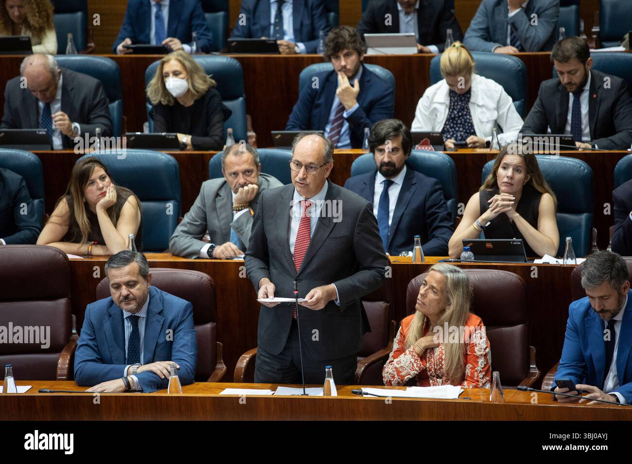 The Minister of Digitalization of the Community of Madrid, Miguel López ...