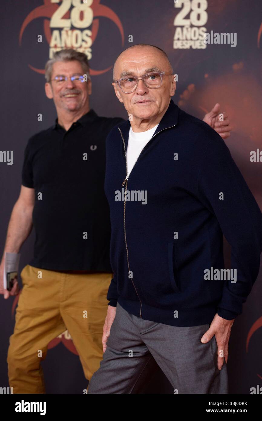 Director Danny Boyle attended the '28 Años Despues' (28 Years Later) Photocall at the Rosewood ...