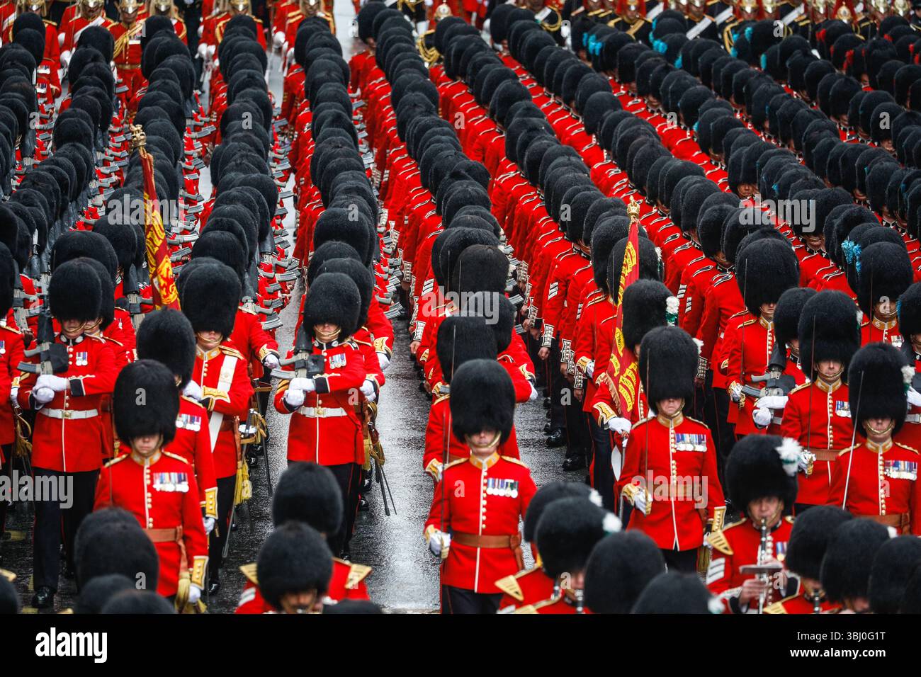 Coronation parade for King Charles III in London, England, UK Stock ...