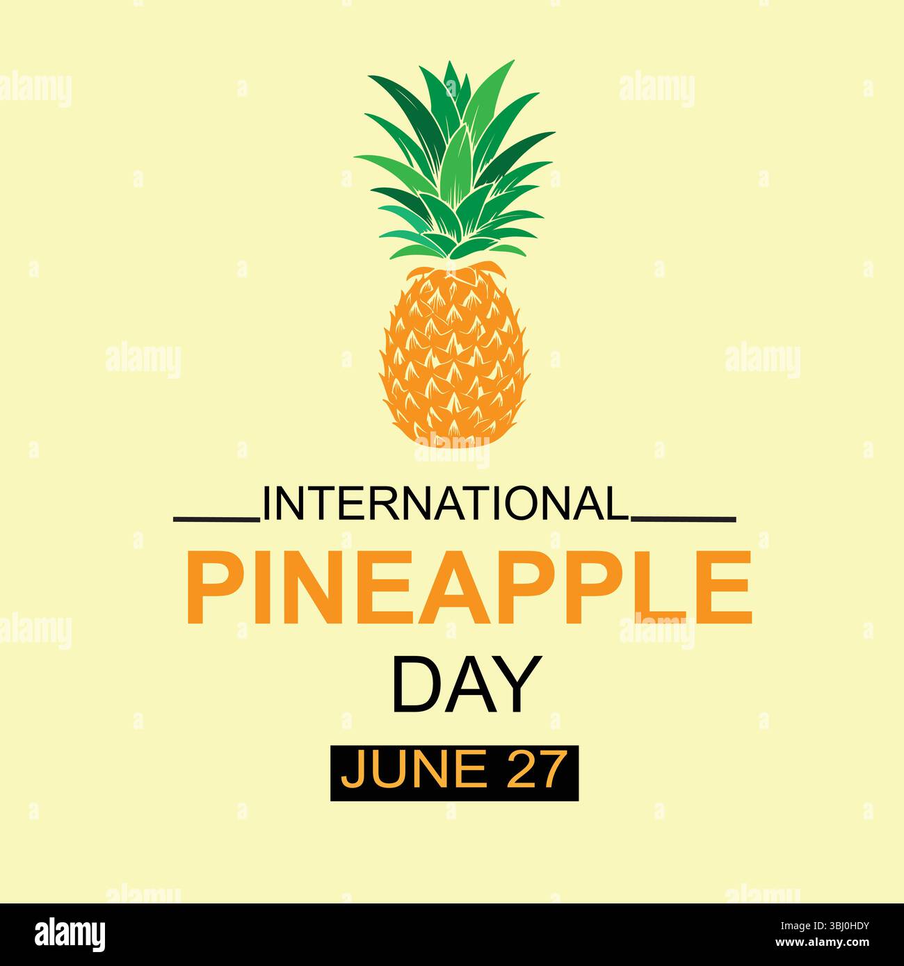 June greeting Stock Vector Images - Alamy