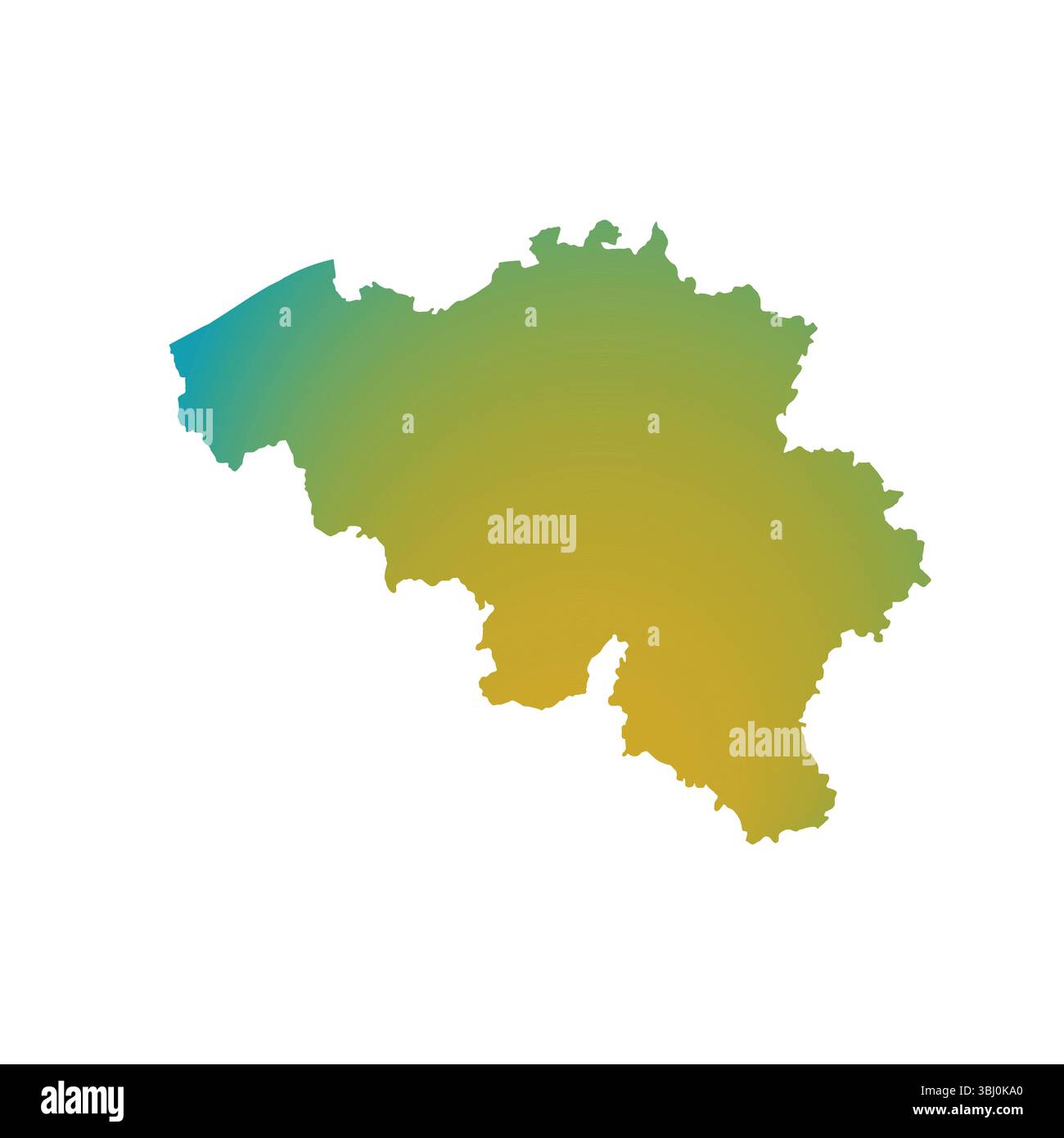 Map of Belgium, sign silhouette. World Map Globe. Vector Illustration ...