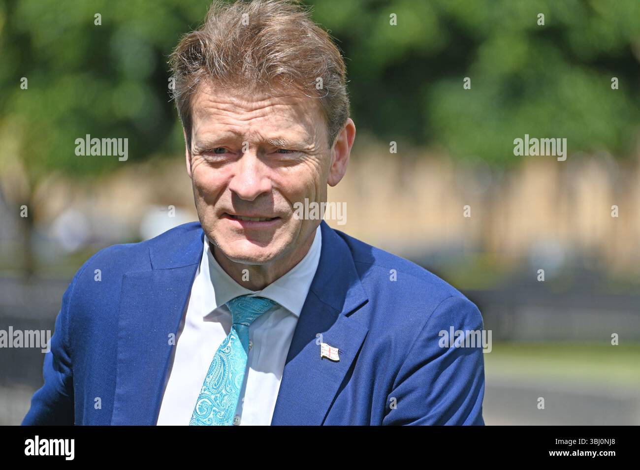 Richard Tice MP (Reform: Boston and Skegness) On College Green ...