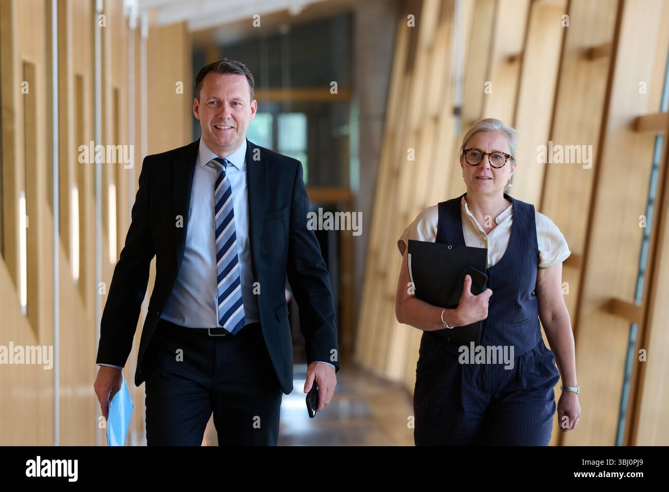 Edinburgh Scotland, UK 12 June 2025. Russell Findlay and Rachael ...