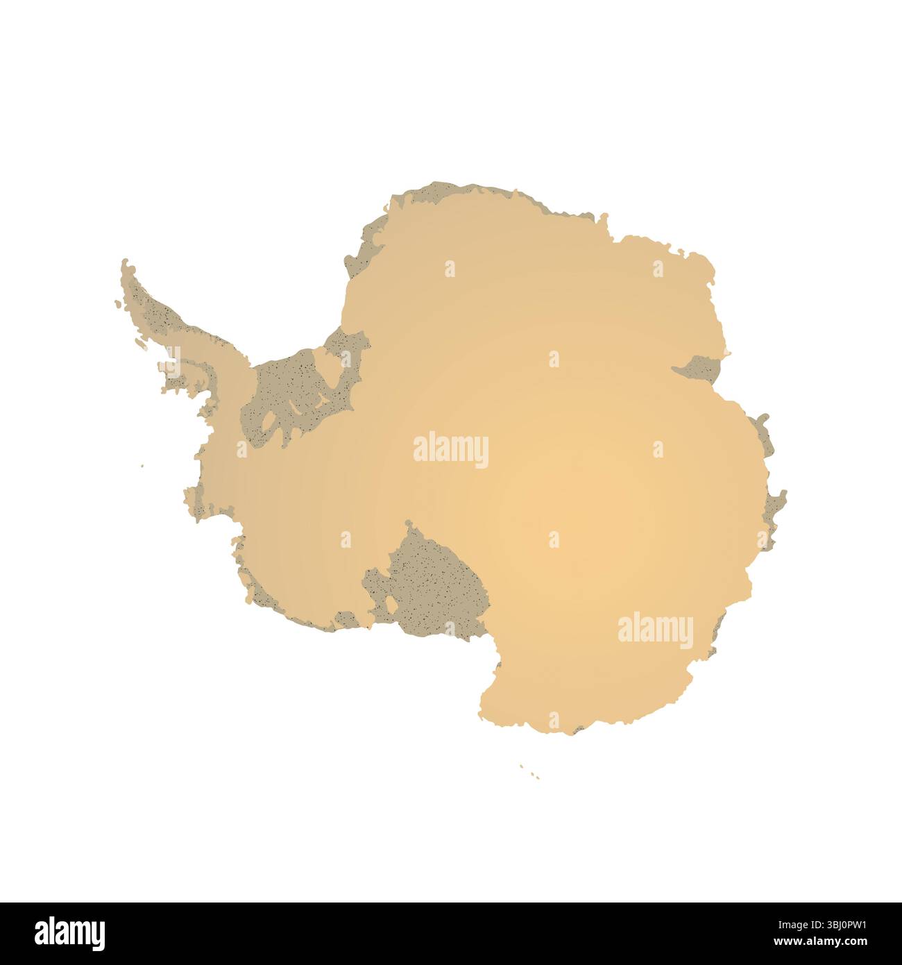 Map of Antarctica, sign silhouette. World Map Globe. Vector ...
