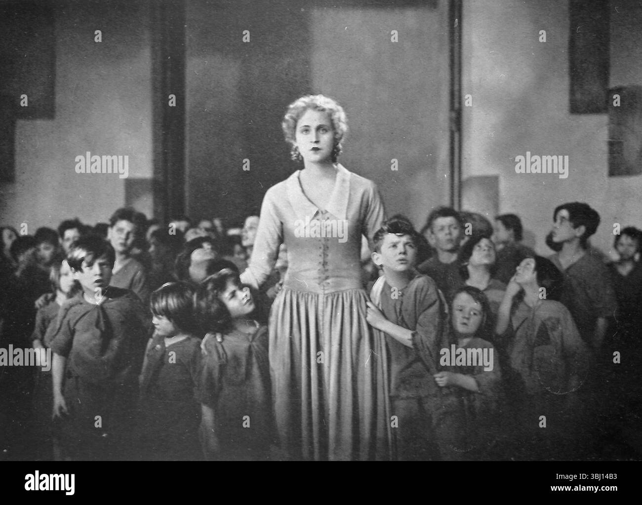 Actress Brigitte Helm in a scene from the movie Metropolis, Germany ...