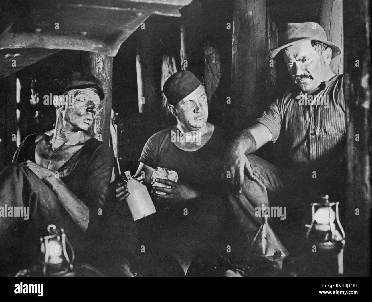 Scene from the movie Comradeship, Germany 1931 Stock Photo - Alamy